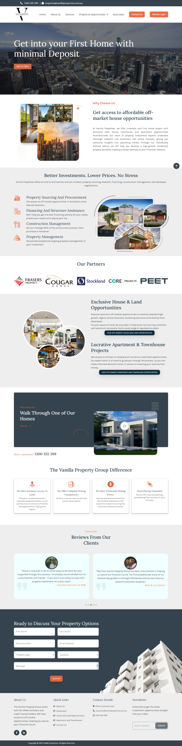 Vanilla Properties - Build Websites || A Professional Web Design And ...